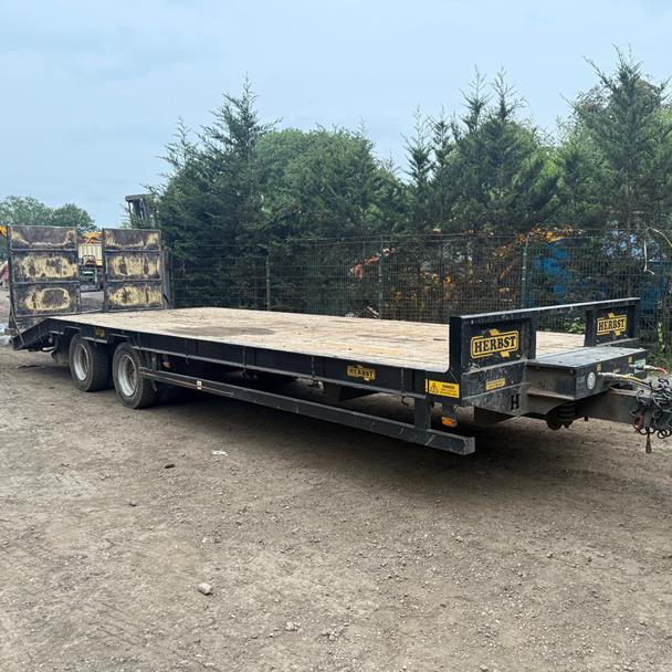 2022 Herbst 19T 27FT Twin Axle Low Loader Tractor Trailer - Equipment Sales